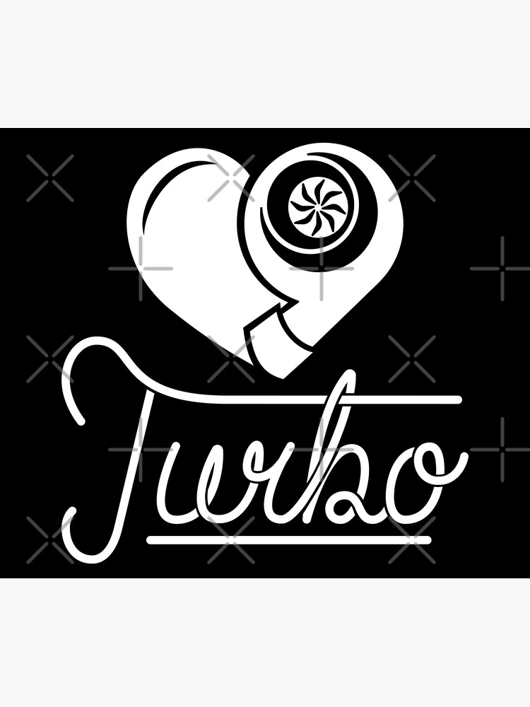 Póster «Corazón del turbocompresor | Regalo para Turbo Lover & Car ...