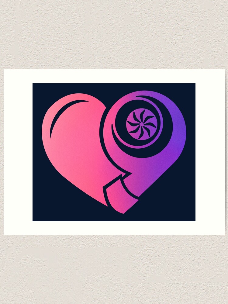 "Turbo Love Heart (Pink) | Gift for Tuning, Car & Turbocharger ...