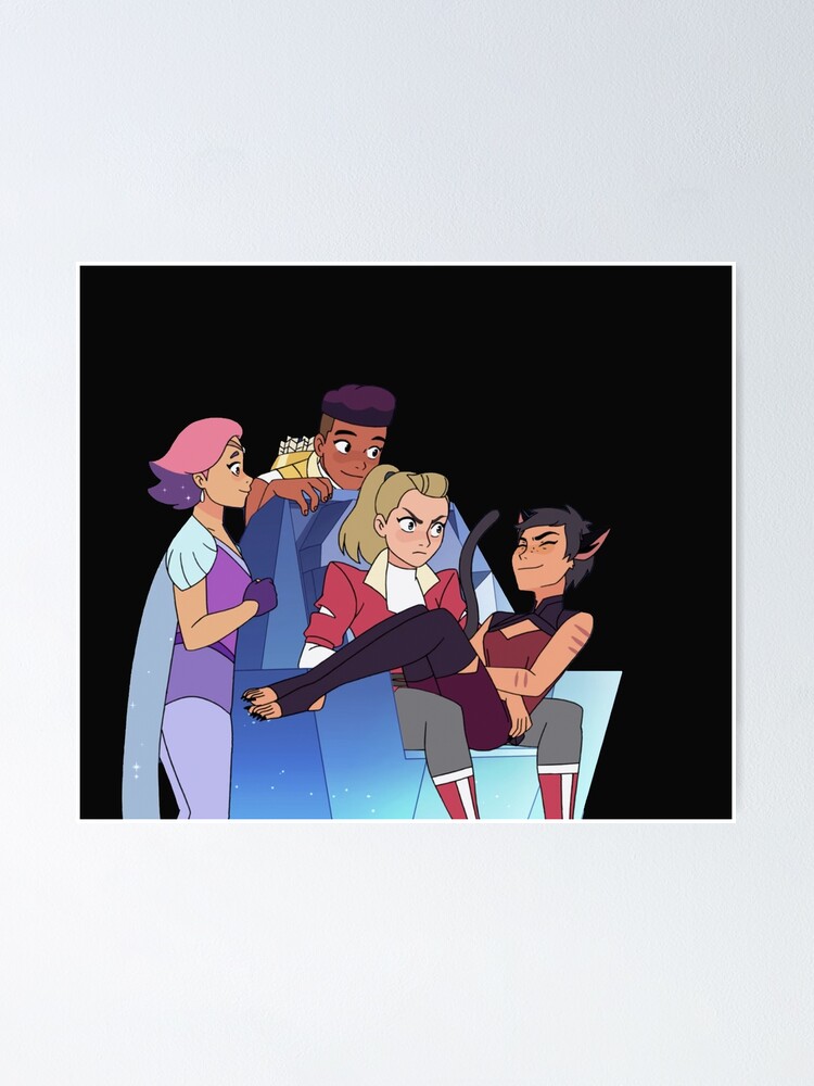 "Spaceship Group Hug" Poster for Sale by Aquapphire | Redbubble