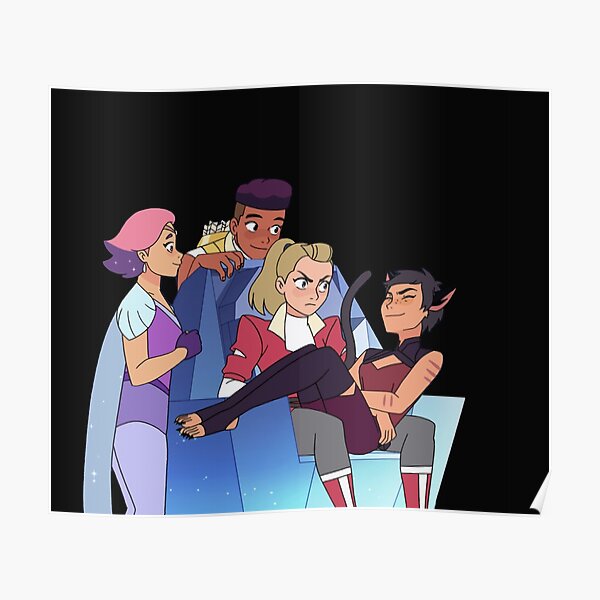 "Spaceship Group Hug" Poster for Sale by Aquapphire | Redbubble