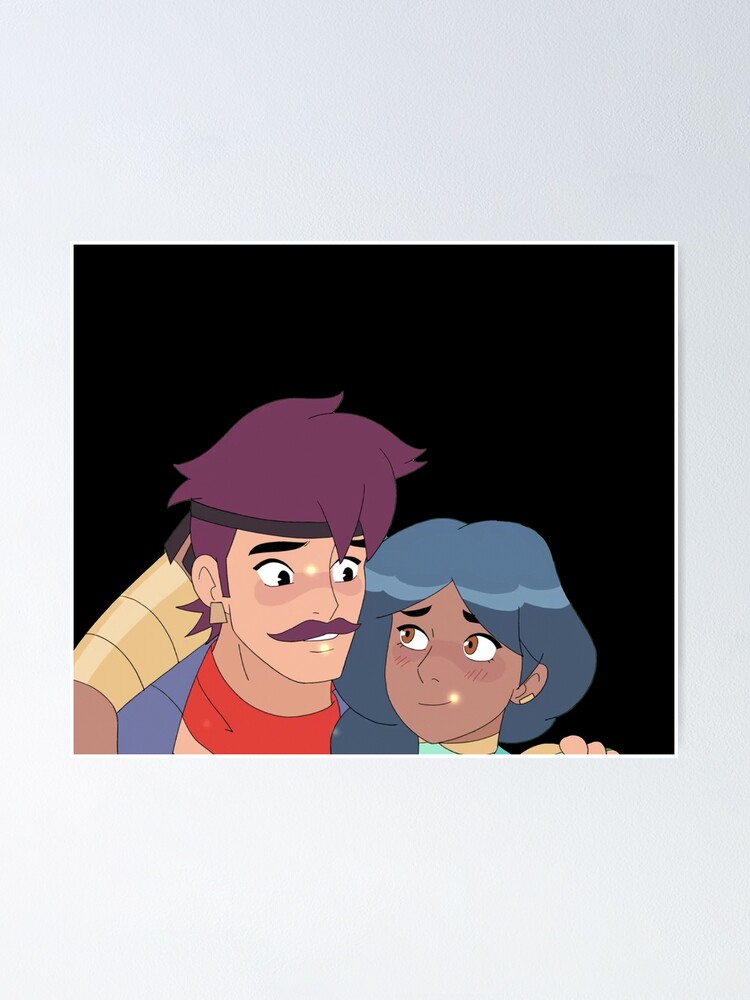 "Sea Hawk and Mermista Finale" Poster for Sale by Aquapphire | Redbubble