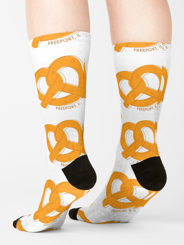 "Freeport Pretzels" Socks for Sale by megle | Redbubble