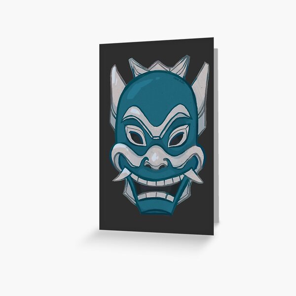 "Zuko Blue Spirit Mask ATLA" Greeting Card by kingwise | Redbubble