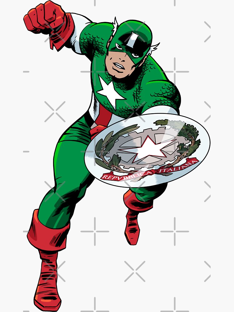 "Capitano Italy" Sticker for Sale by 13thFloorDesign | Redbubble
