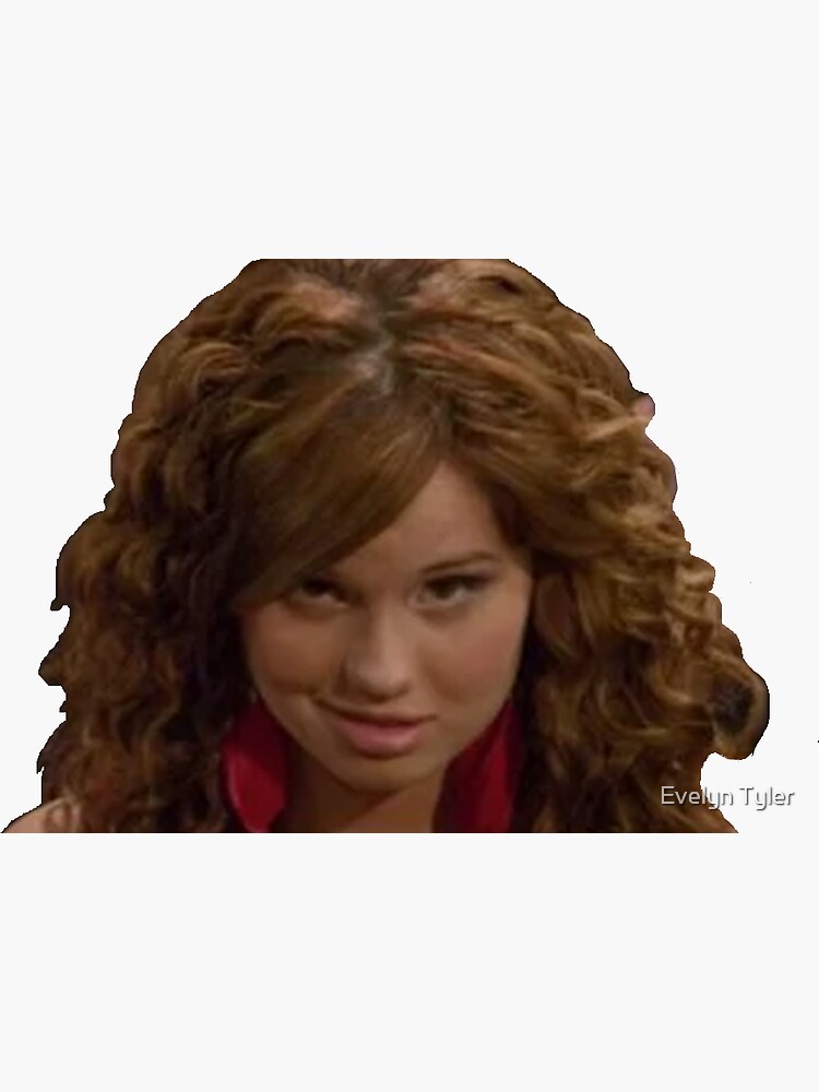"Debby Ryan " Sticker by evelyn-tyler | Redbubble