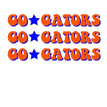 "GO GATORS STICKER" Throw Blanket for Sale by aggpanda | Redbubble