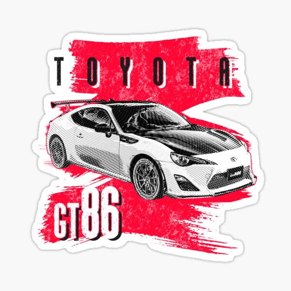 "Toyota GT86/ Subaru BRZ | JDM sportcar | drifting" Sticker by Svinil ...