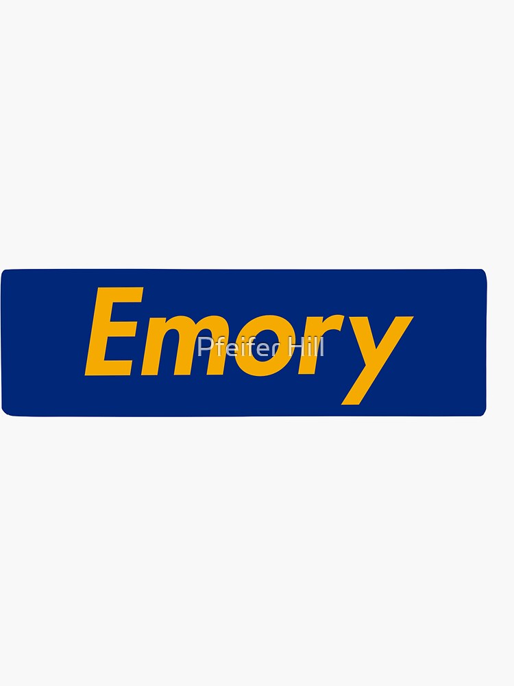 "Emory University - Emory - Emory Eagles" Sticker by phatmonie | Redbubble