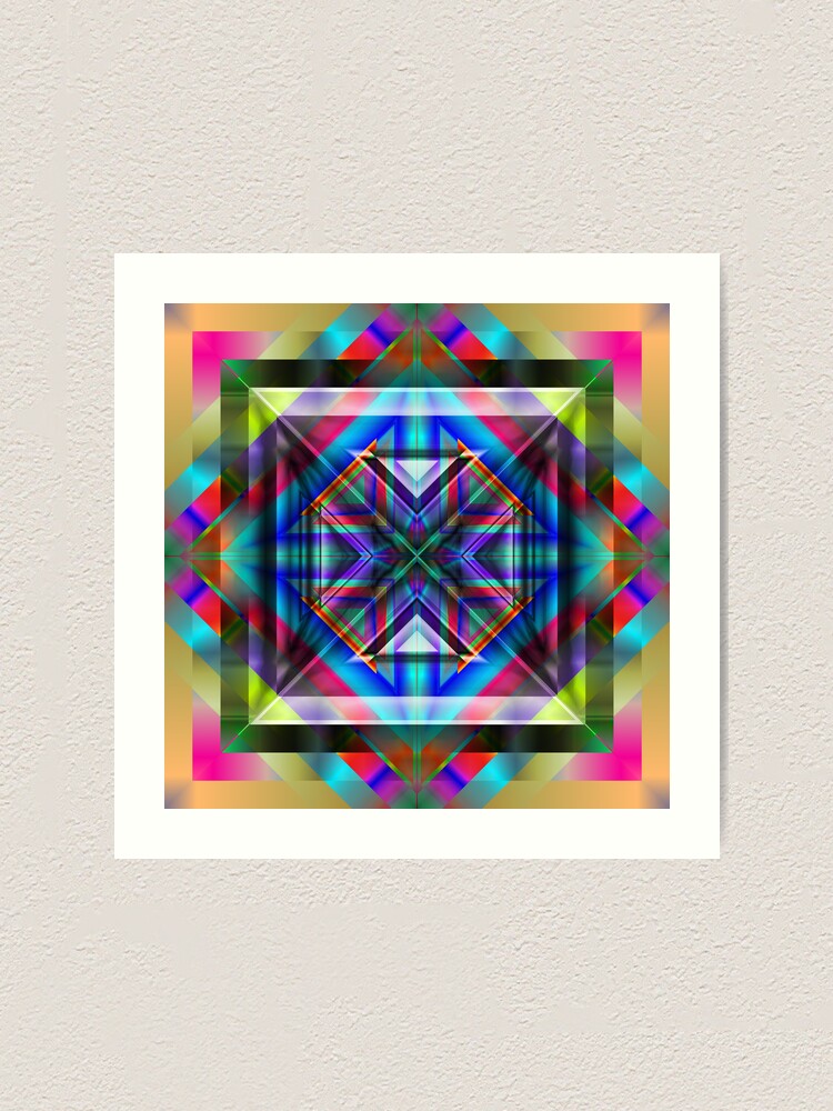 "GIMP Square Deal (G0841)" Art Print by barrowda | Redbubble