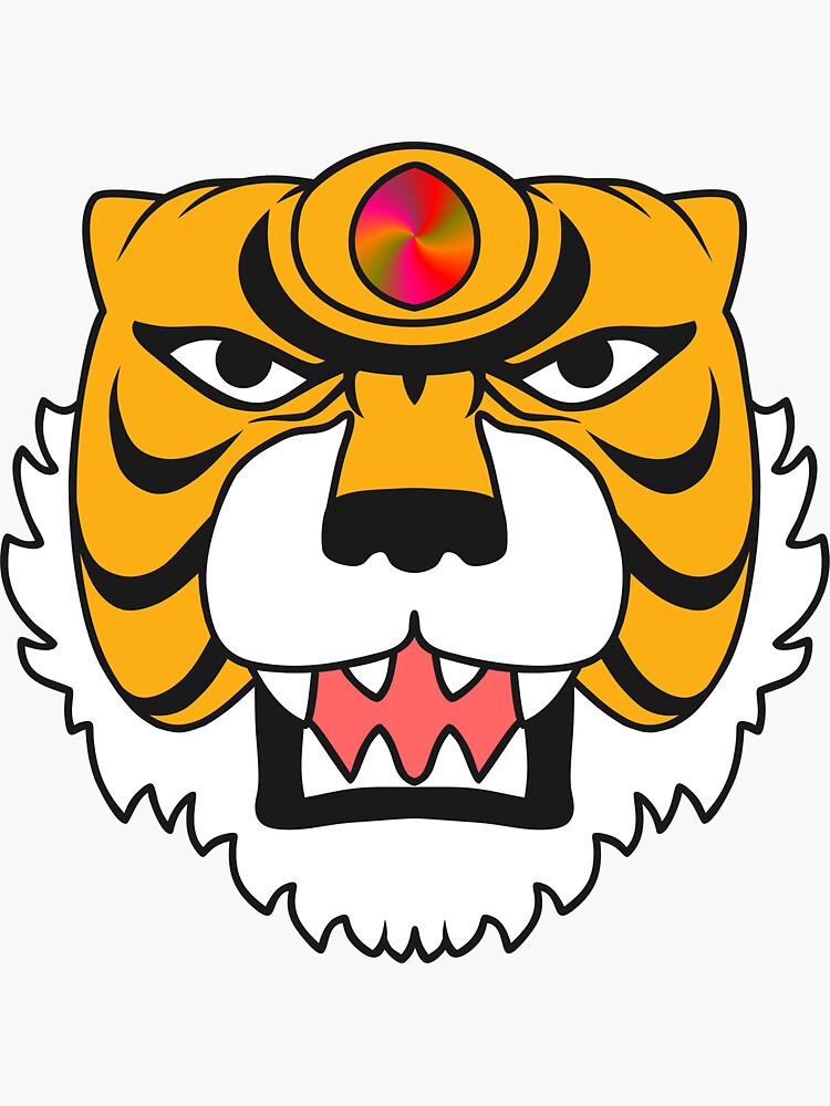 "Pee Wee's Bicycle Tiger Siren" Sticker for Sale by CooperMcCool ...