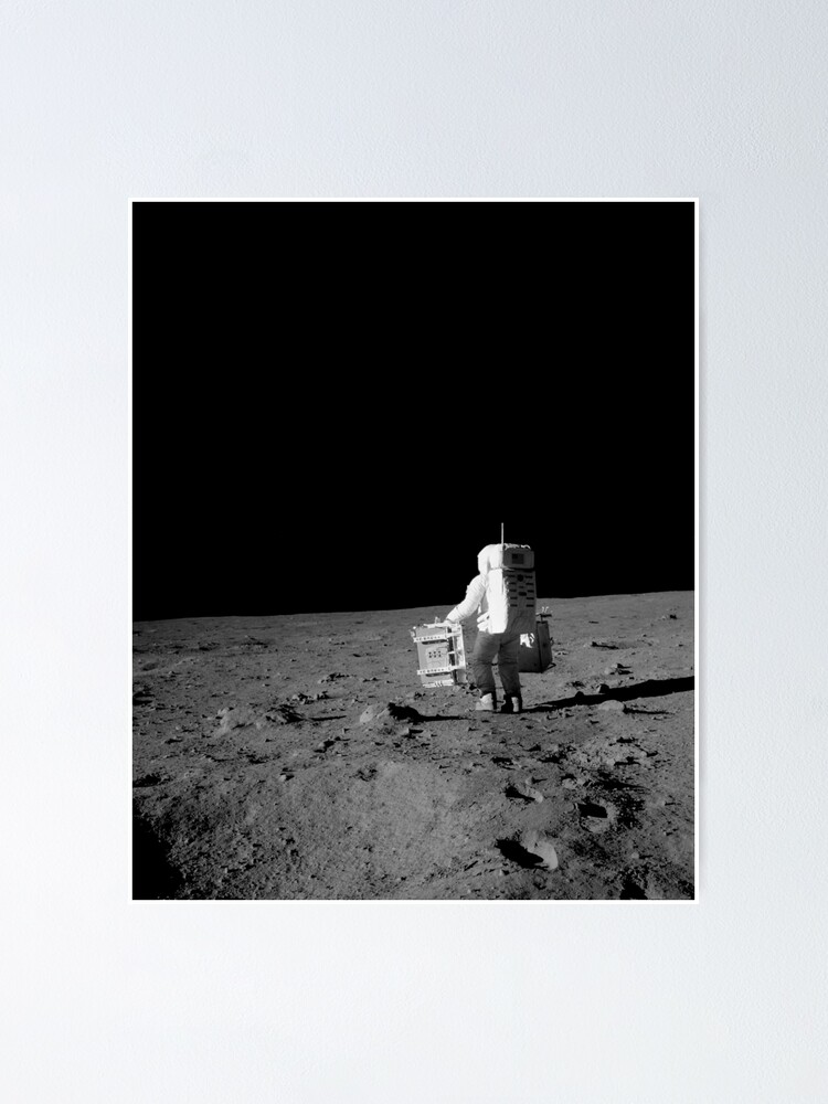 "Apollo 11 - 3" Poster by moonphysik | Redbubble