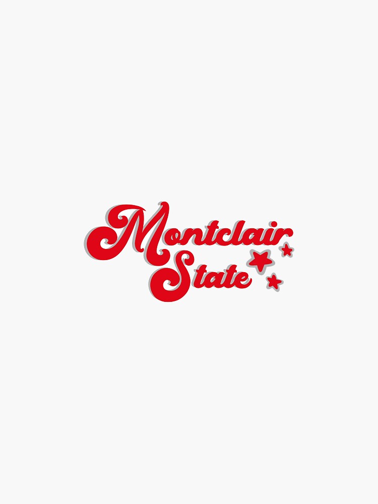 "Montclair State University" Sticker by annabellebrame | Redbubble