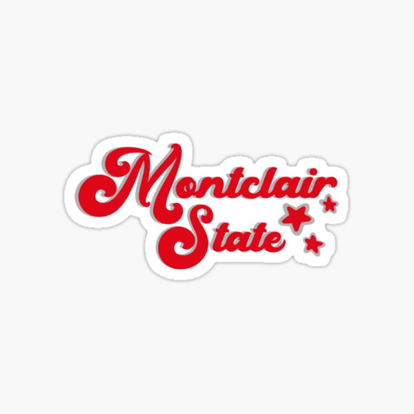 "Montclair State University" Sticker by annabellebrame | Redbubble