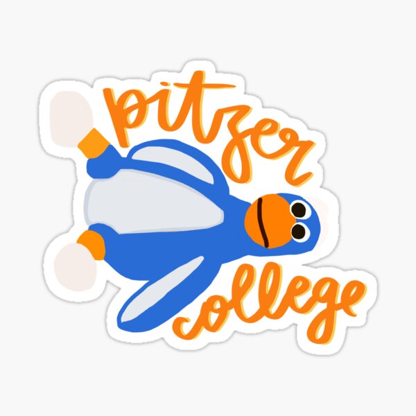 "Pitzer College Cecil " Sticker for Sale by graceefan | Redbubble