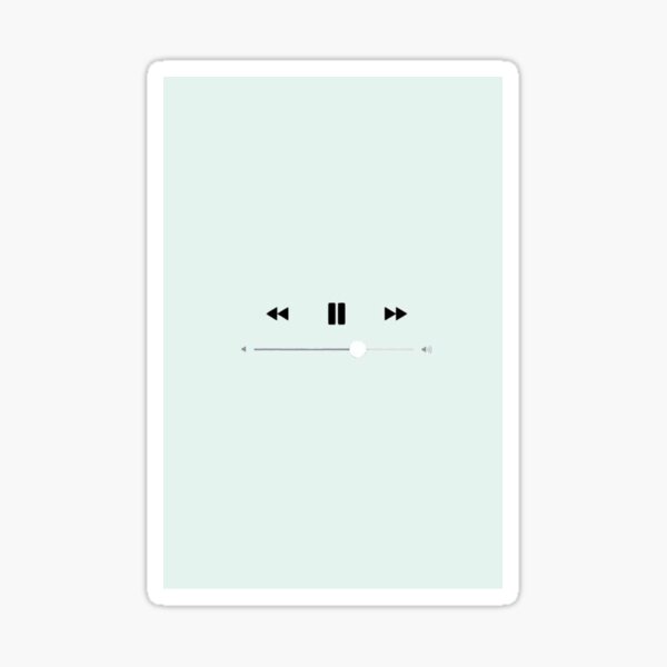 "Music aesthetic " Sticker by Maui2002 | Redbubble