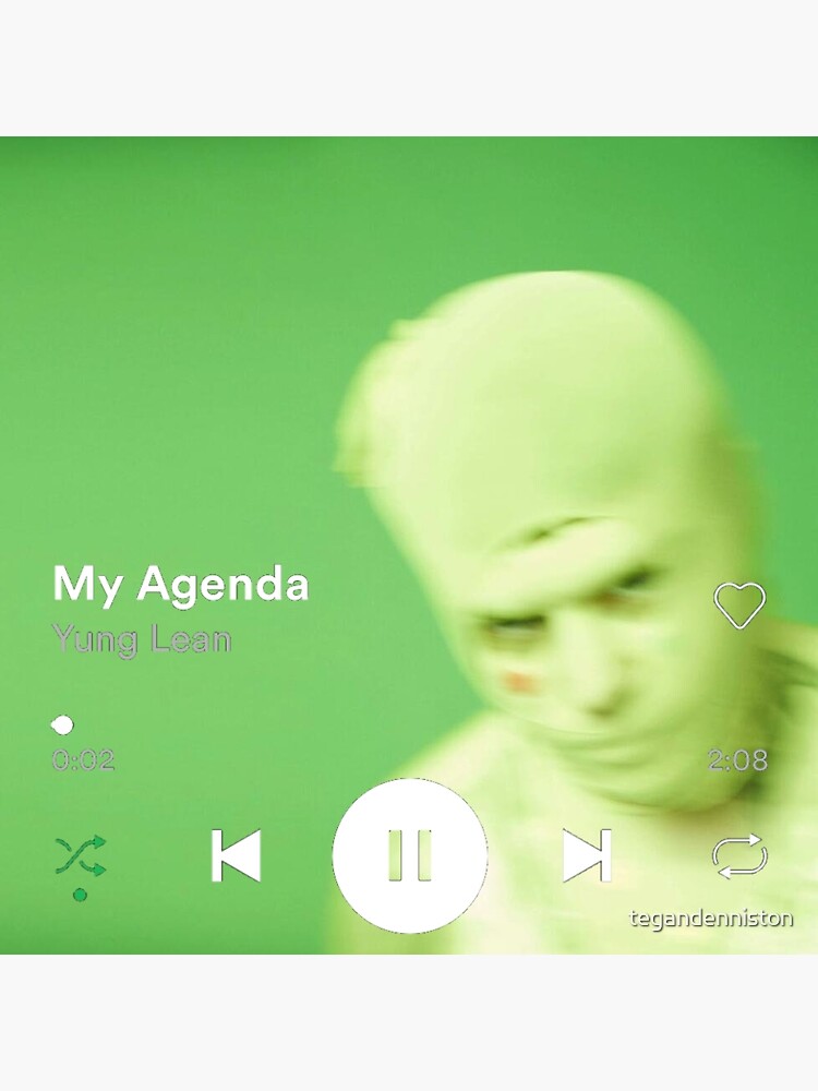 "Yung Lean" Sticker by tegandenniston | Redbubble