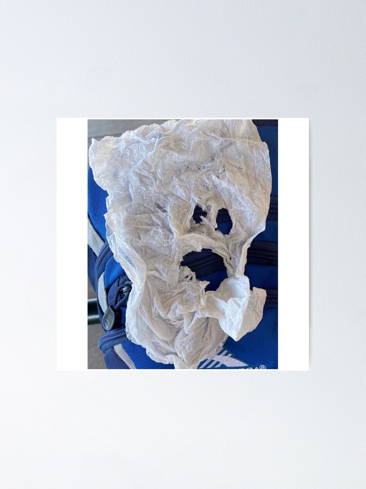 "Snot Rag Face" Poster by pinkyjainpan | Redbubble