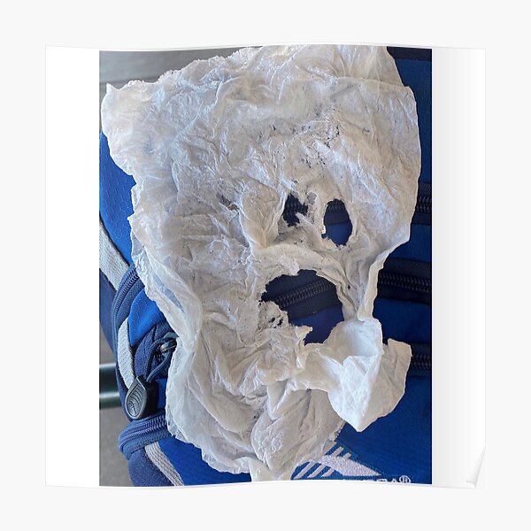 "Snot Rag Face" Poster by pinkyjainpan | Redbubble