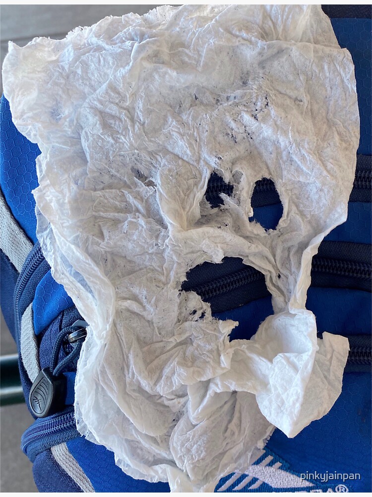 "Snot Rag Face" Sticker by pinkyjainpan | Redbubble