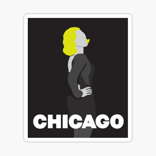 "Roxie Hart Chicago" Sticker for Sale by shop-louise | Redbubble