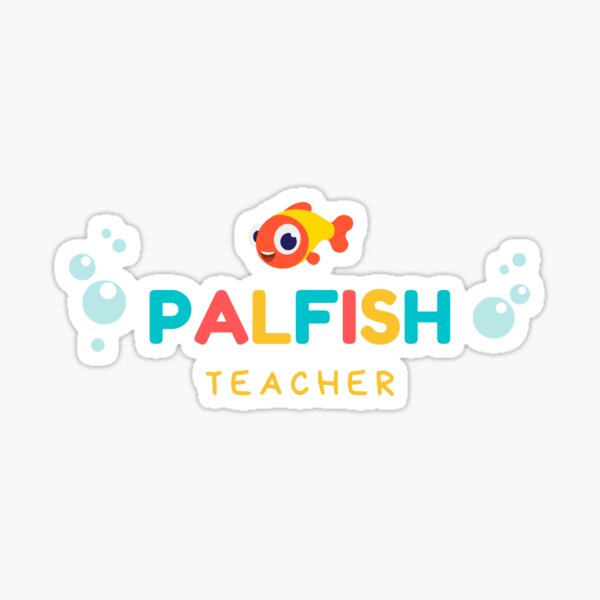 "PalFish Teacher - Multi/yellow 2" Sticker for Sale by PalFishShop ...