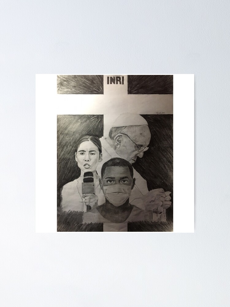 "BY THE CROSS OF CHRIST WE SHALL CONQUER" Poster for Sale by ized-art ...