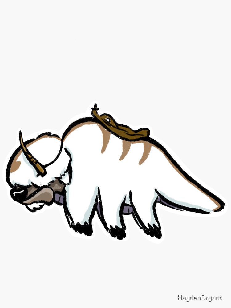 "Appa " Sticker for Sale by HaydenBryant | Redbubble