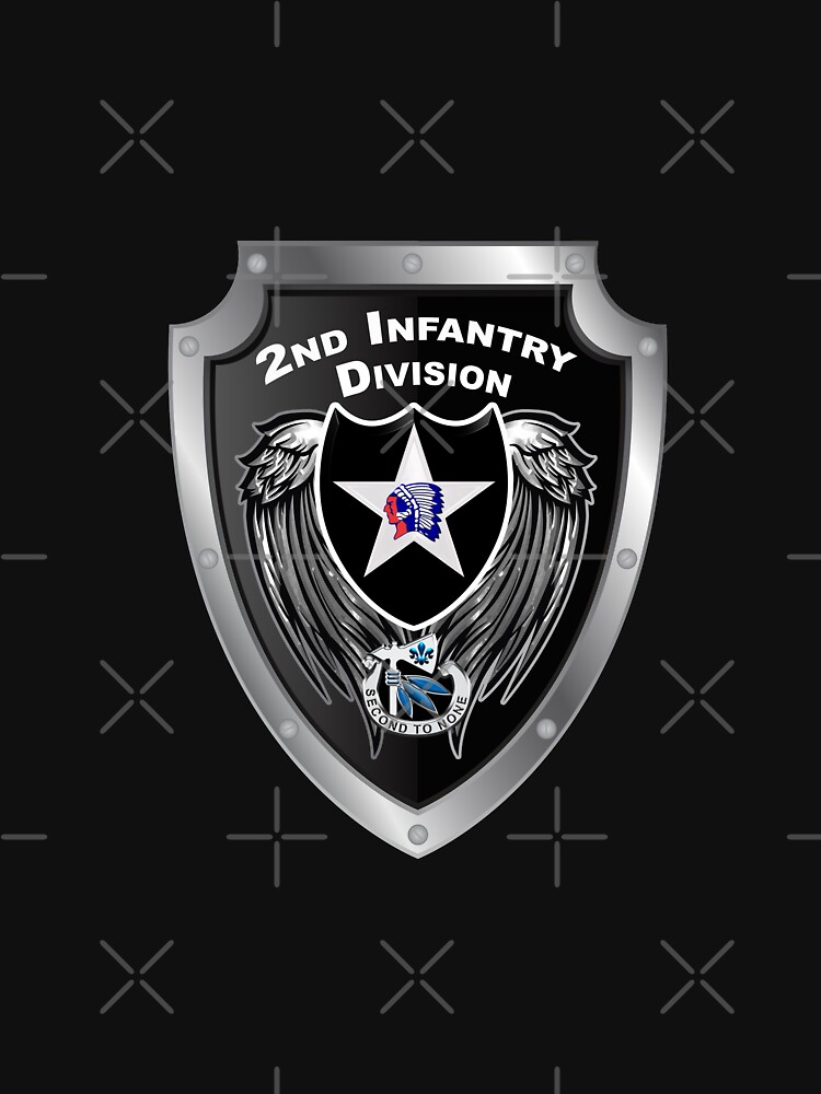 "2nd Infantry Division “Indianhead Division”" T-shirt for Sale by ...