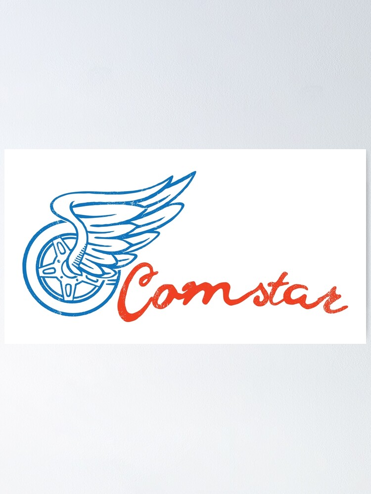 "ComStar Wheels 1977" Poster for Sale by vintageracer | Redbubble