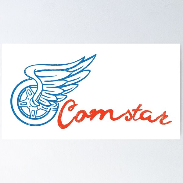 "ComStar Wheels 1977" Poster for Sale by vintageracer | Redbubble