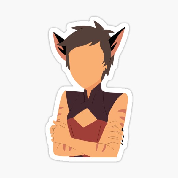 "Catra" Sticker by carolismedeiros | Redbubble
