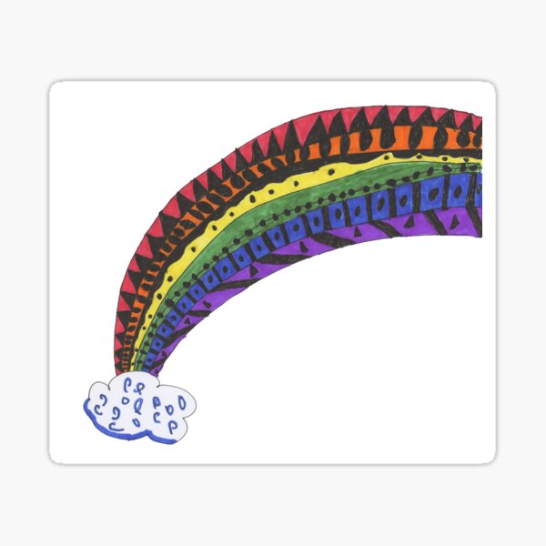 "rainbow" Sticker for Sale by maimairo | Redbubble