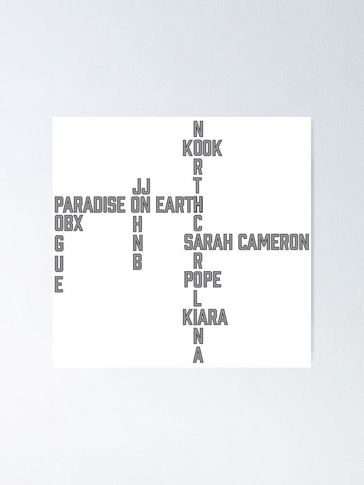 "Outer Banks Words " Poster by CaitlinCarmody | Redbubble