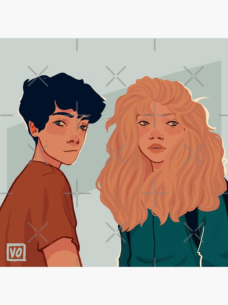 "Percy and Annabeth" Poster for Sale by VivianGrace | Redbubble