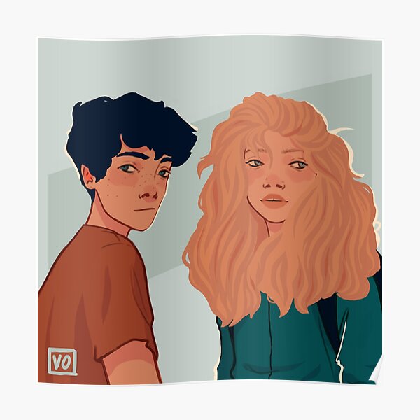 "Percy and Annabeth" Poster for Sale by VivianGrace | Redbubble