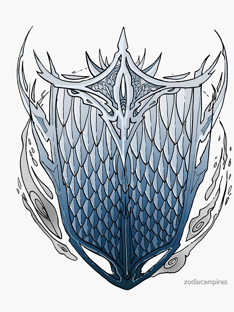 "Vangal Holy Symbol" Sticker for Sale by zodiacempires | Redbubble