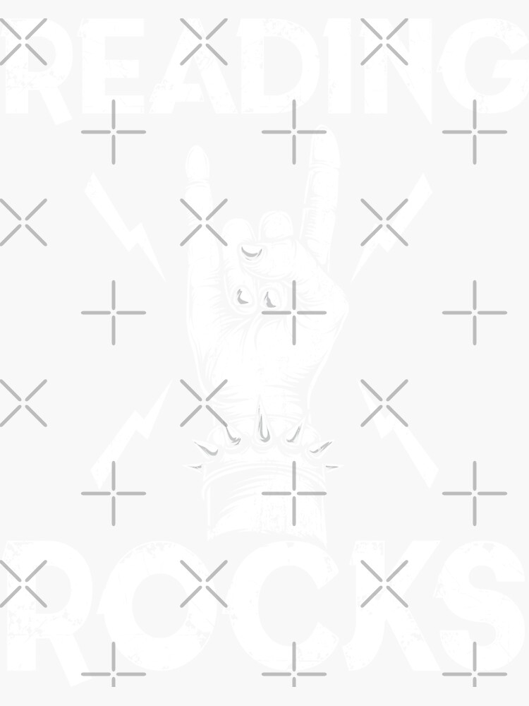 "reading rocks" Sticker for Sale by Darrendeans1 | Redbubble