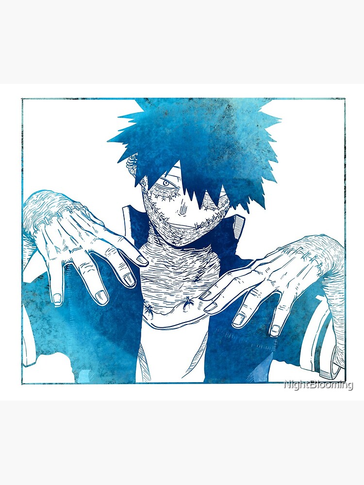 "Dabi - Manga Panel (Colored)" Art Print by NightBlooming | Redbubble