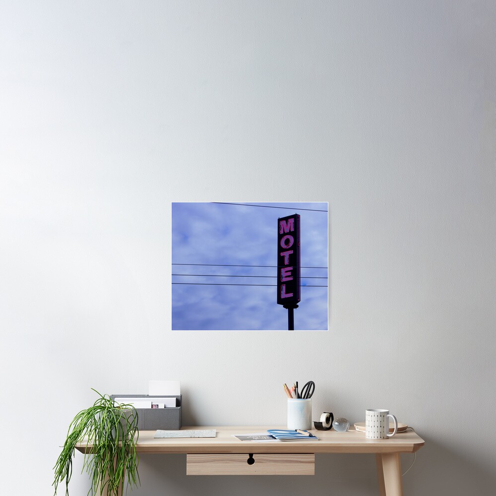 "Motel" Poster by morggganwalker | Redbubble