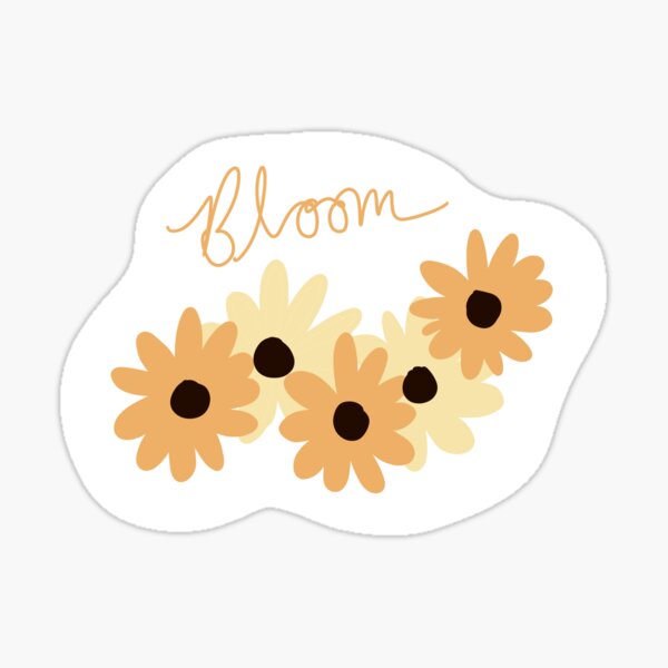 "Bloom" Sticker by brooke1392 | Redbubble