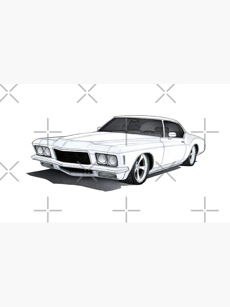 "1971 Buick Riviera Drawing" Mug by ItsMeRuva | Redbubble