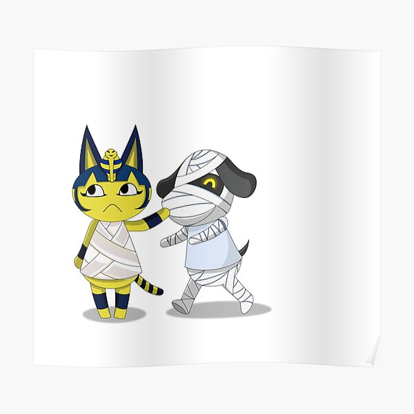 Animal Crossing New Leaf Ankha Posters | Redbubble