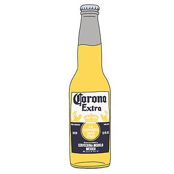 "corona beer cartoon " Art Board Print for Sale by emsegato | Redbubble