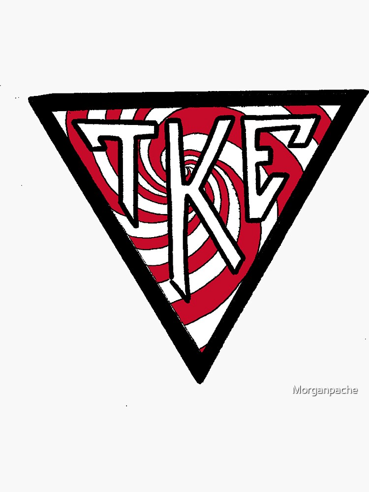 "TKE" Sticker for Sale by Morganpache | Redbubble