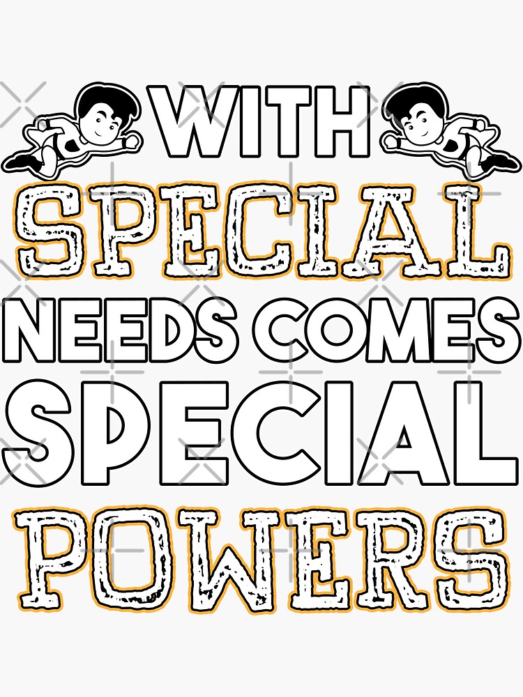 "Autism Special Needs" Sticker by tshirtexpressiv | Redbubble
