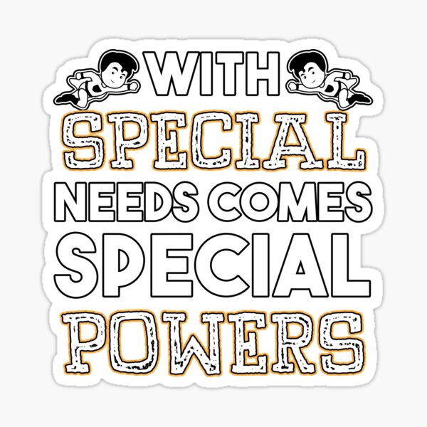 "Autism Special Needs" Sticker by tshirtexpressiv | Redbubble
