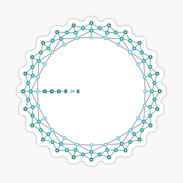 "OODE 24 Logo" Sticker for Sale by KdubbG | Redbubble