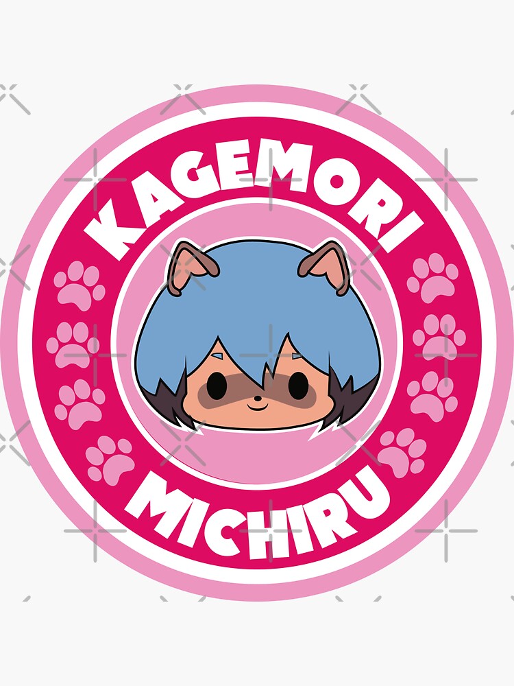 "BRAND NEW ANIMAL (BNA): MICHIRU KAGEMORI CHIBI V2" Sticker by ...