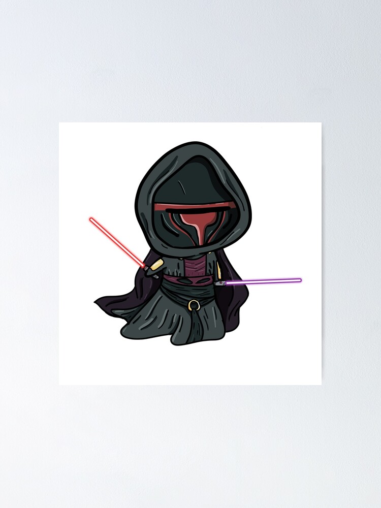 "Darth Revan Chibi" Poster by FrostySmags | Redbubble