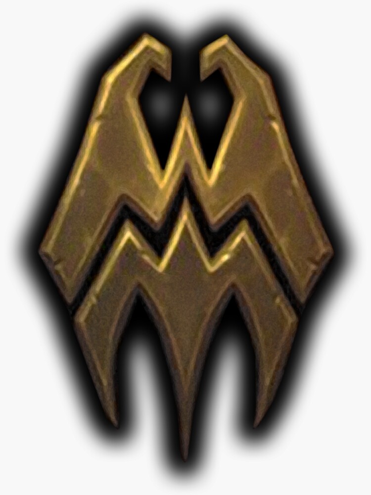 "Venthyr Shadowlands Covenant Insignia" Sticker for Sale by Foxicopter ...